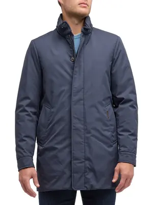 MOORER MooRER Topcoat With Stowaway Hood