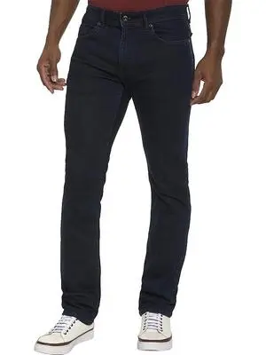 Robert Graham Dayne Relaxed Fit Straight Leg Jeans - Dark Indigo