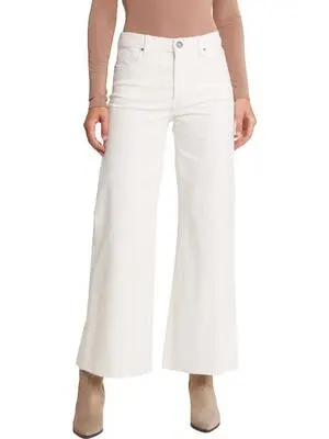 Kut From The Kloth KUT From The Kloth Meg High-Waist Wide-Leg Jeans Pearl