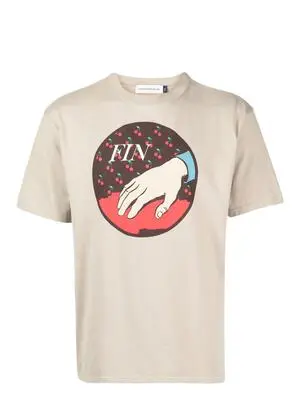 Undercover Graphic-print Cotton T-shirt - Brown