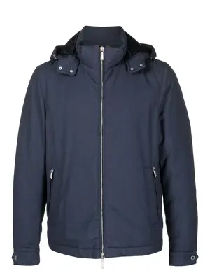 MOORER Albini-pum Padded Jacket - Blue