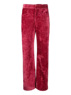 Isabel Marant Rwan Corduroy Trousers - Pink