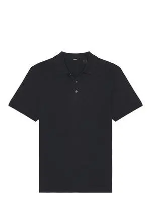 Theory Bron Cotton Polo - Eclipse