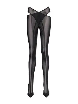 Attico Cheopissima Thigh-high 105 Boots - Black