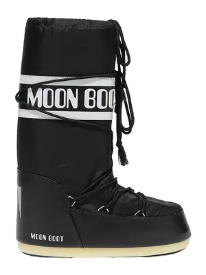 Moon Boot Moon Boot Icon Nylon Cold Weather Boots Black