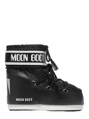 Moon Boot Icon Pull-On Boots With Logo Black