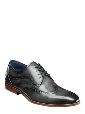 STACY ADAMS Stacy Adams Brayden Wingtip Oxford Gray