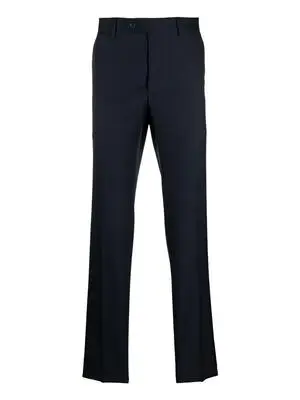 Boggi Milano Straight-leg Tailored Trousers - Blue