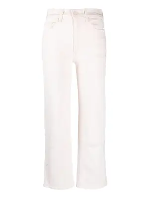 MOTHER The Rambler Straight-leg Jeans - Neutrals