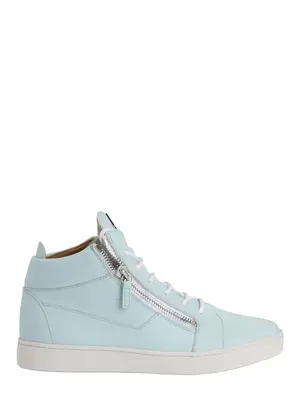 GIUSEPPE ZANOTTI Kriss Mid-top Sneakers - Blue