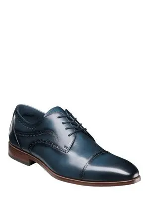 STACY ADAMS Stacy Adams Bryant Cap-Toe Oxford Navy
