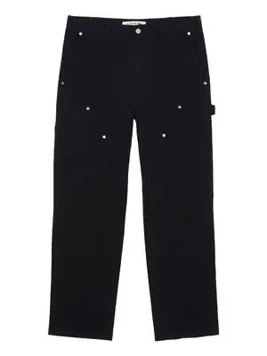 Lacoste Straight Fit Stretch Carpenter Pants - 031 Noir