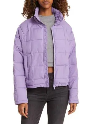 HALFDAYS Halfdays Nellie Packable Puffer Jacket Disco