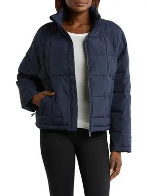 HALFDAYS Halfdays Nellie Packable Puffer Jacket Navy