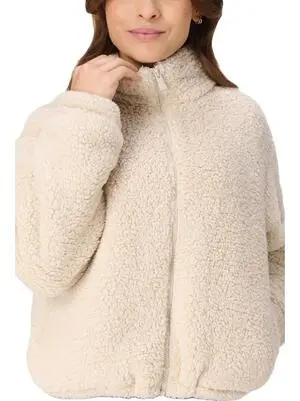 Sweaty Betty Canyon Fleece Jacket - Barley Beige