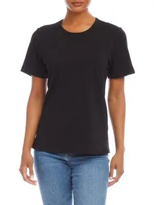 Fifteen Twenty Stretch Cotton T-shirt - Black