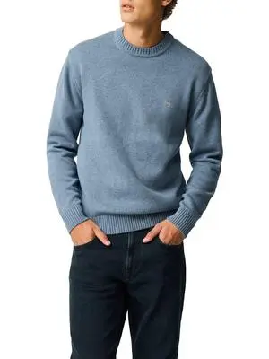 Rodd & Gunn Cotton Crewneck Sweater - Chambray