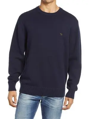 Rodd & Gunn Cotton Crewneck Sweater - Sapphire