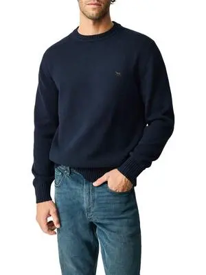 Rodd & Gunn Cotton Crewneck Sweater - Sapphire