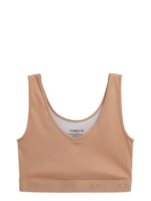 TOMBOYX TomboyX V-Neck Compression Top Chai