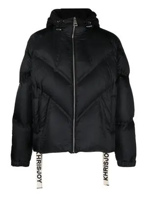 Khrisjoy Hooded Padded Jacket - Black