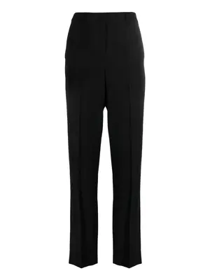 Emporio Armani Straight-leg Trousers - Black
