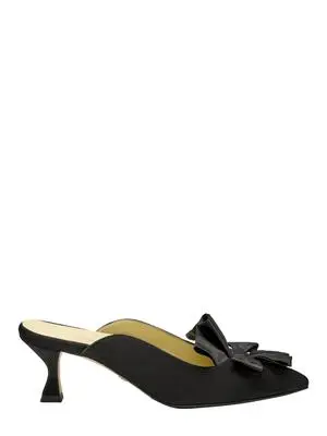 Sarah Flint Perfect Abigail Kitten 50 Mules - Black Suede