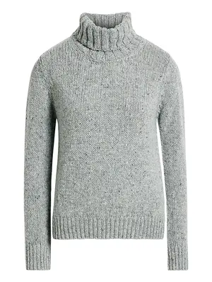 &daughter Donegal Wool Turtleneck Sweater - Gray