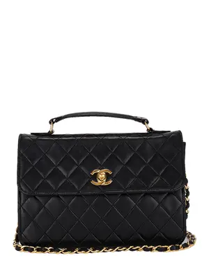 Chanel Vintage Flap Bag - Black