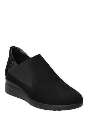 Mephisto Ibelina Wedge Slip-on Sneaker - Black