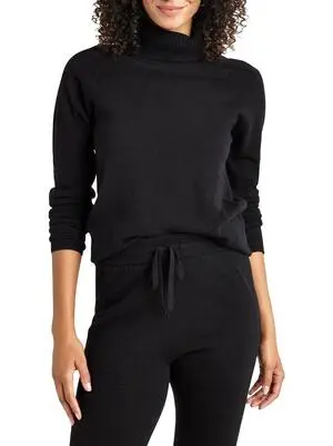 Splendid Elin Turtleneck Sweater - Black