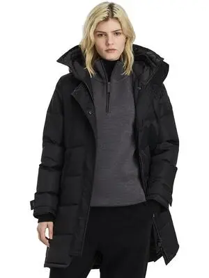Canada Goose Shelburne Performance Satin Parka - Black