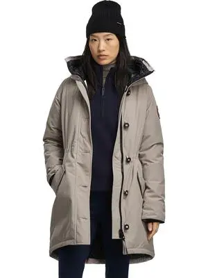 Canada Goose Rossclair Mid-length Parka - Limestone