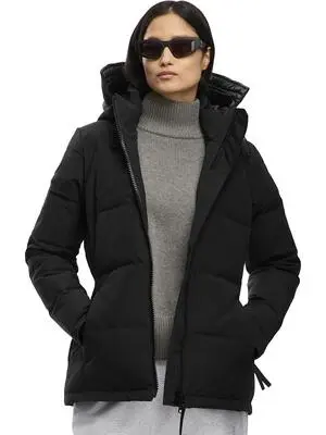 Canada Goose Chelsea Parka With Disc Detail - Black