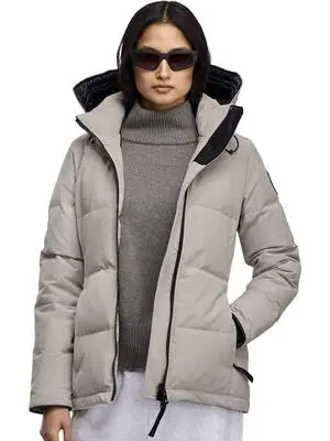 Canada Goose Canada Goose Chelsea Parka With Disc Detail Limestone