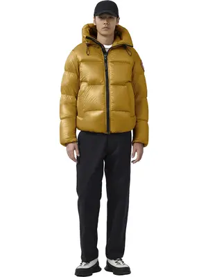 Canada Goose Crofton Puffer Emblem Gold