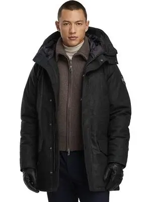 Canada Goose Canada Goose Langford Wool Parka Carbon Melange