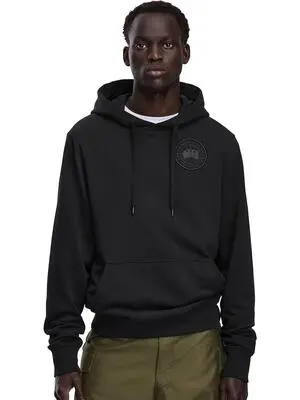 Canada Goose Huron Embroidered Hoodie - Black