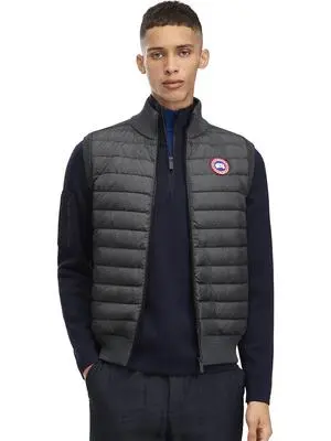 Canada Goose HyBridge Knit Vest Iron Grey