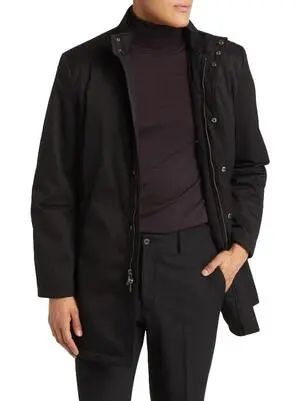 Hart Schaffner Marx Bryce Technical Coat - Black