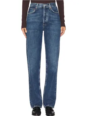 AGOLDE 90s Pinch Waist High Rise Straight Jeans Control