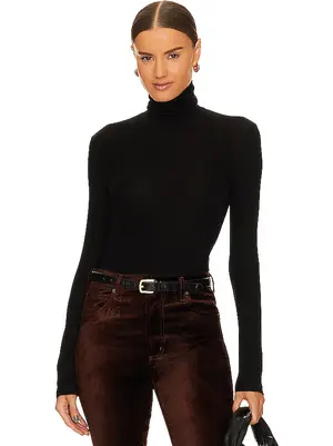 AGOLDE Pascale Turtleneck - Black