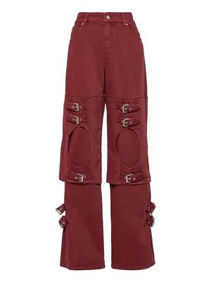 Blumarine Mid-rise Boyfriend Jeans - Red