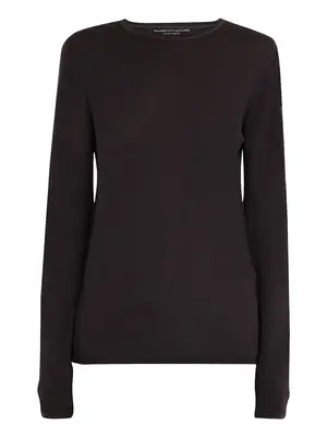 Majestic Filatures Majestic Filatures Cashmere Pullover Chocolat