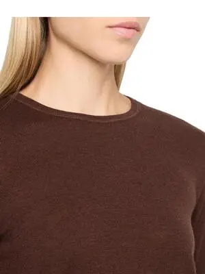 Majestic Filatures Majestic Filatures Cashmere Pullover Chocolate
