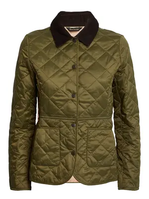 Barbour Quilted Deveron Jacket - Green