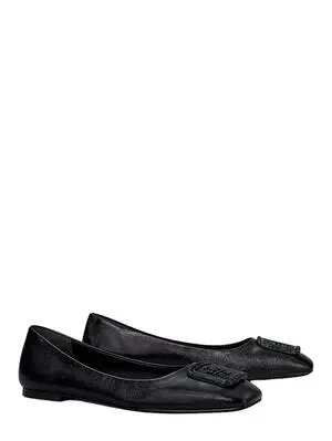 Tory Burch Georgia Pavé Ballet Perfect Black