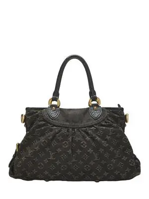 LOUIS VUITTON Monogram Denim Neo Cabby - Black