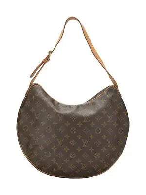 LOUIS VUITTON Monogram Canvas Croissant - Brown
