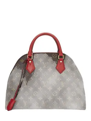 LOUIS VUITTON Louis Vuitton Monogram Canvas Alma BNB Red